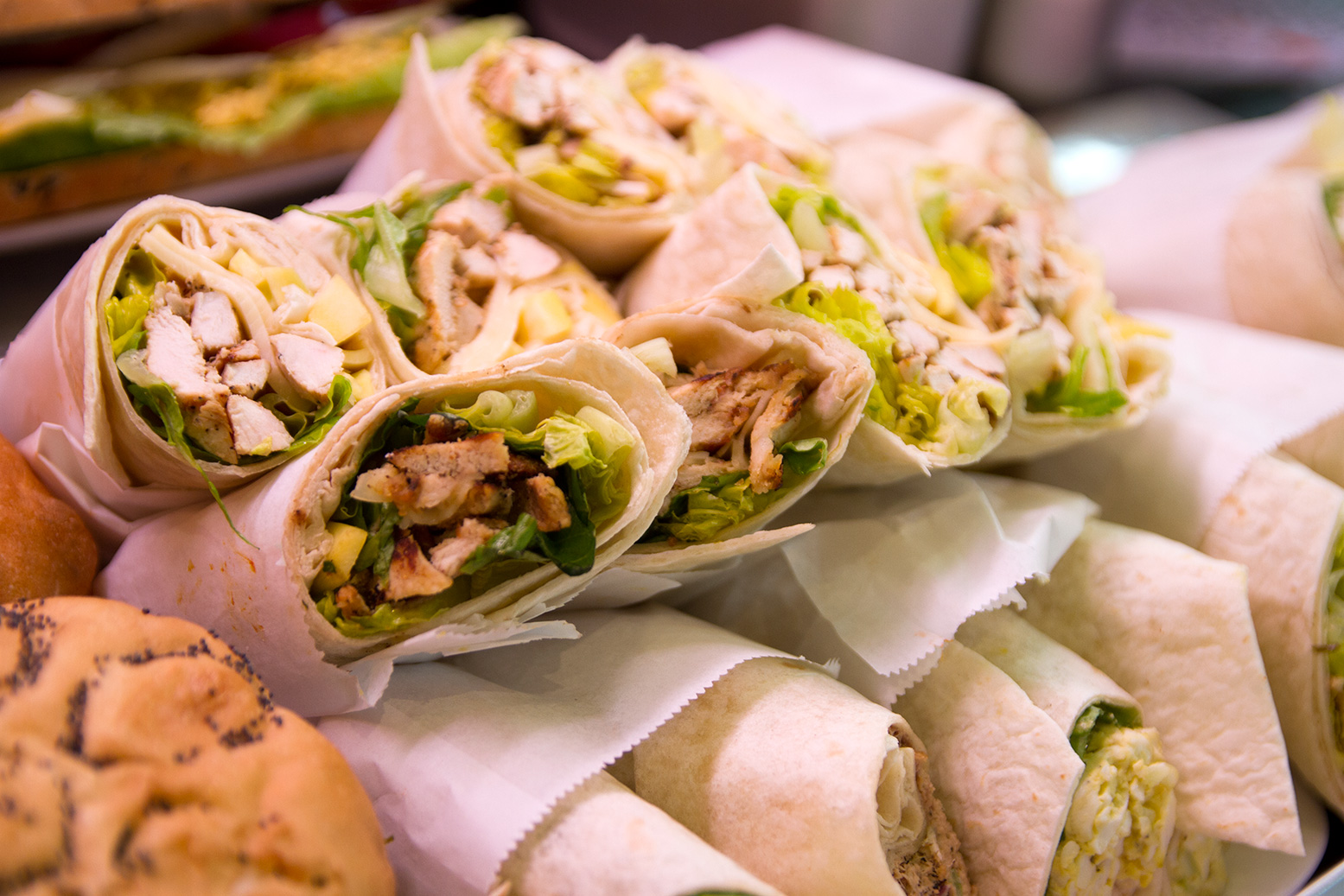 Dolci_Piu_Bakery_catering_chicken_wrap_sandwich-1 - Patisserie Dolci ...